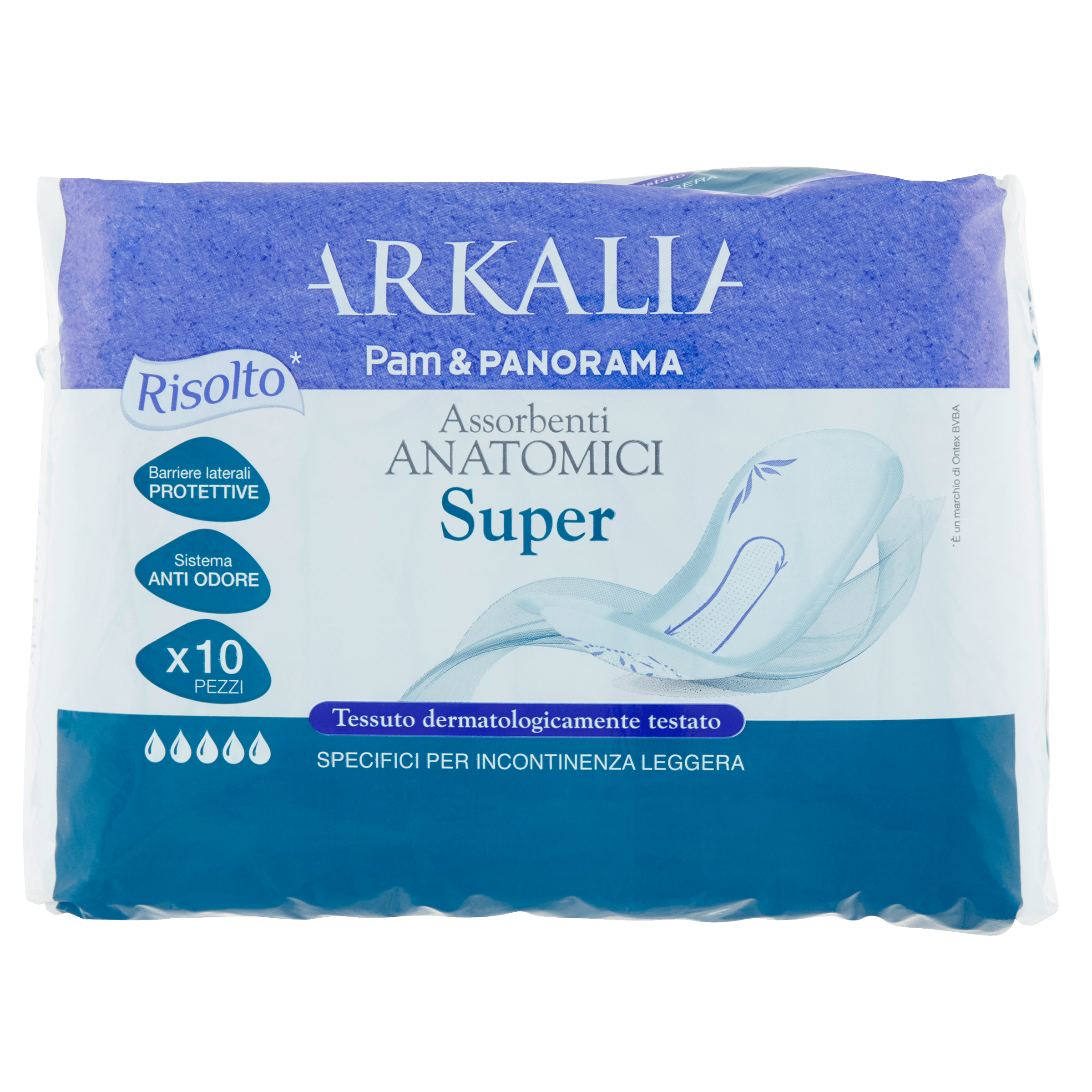 ARKALIA Assorbenti Anatomici Super Risolto* 10 pz - assorbenti anatomici s
