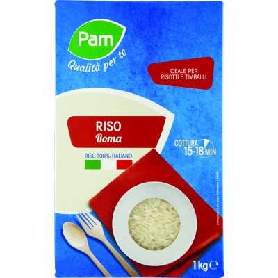 PAM Qualità per te Riso Roma 1 kg | Riso | Prodotti | Pam Panorama