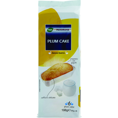 PAM PANORAMA Plum Cake 198g (33g x 6) - plum cake