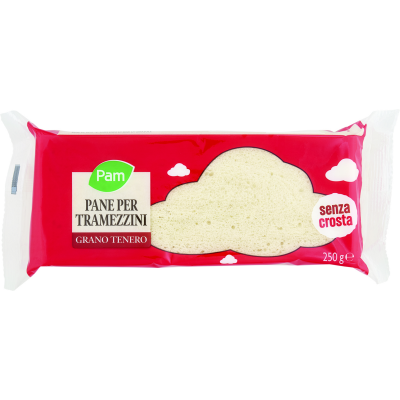 PAM Pane per Tramezzini Grano Tenero 250 g | Sostitutivi del pane ...