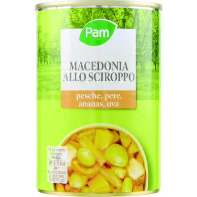 PAM Qualità per te Macedonia di Frutta 415 g | Frutta in scatola e ...