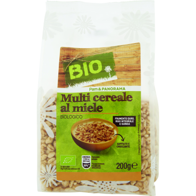 BIO Multi cereale al miele Biologico 200 g - bio multi cereale al miele bi