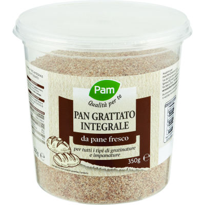 PAM Qualità per te Pan Grattato Integrale 350 g - pam qualita per te pan g