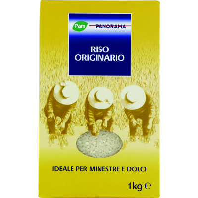 PAM PANORAMA Riso Originario 1 kg - riso originario